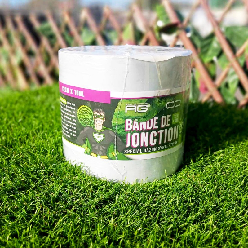 Bande de jointure pré-encollée AGCO 10m Fixation gazon synthetique pro